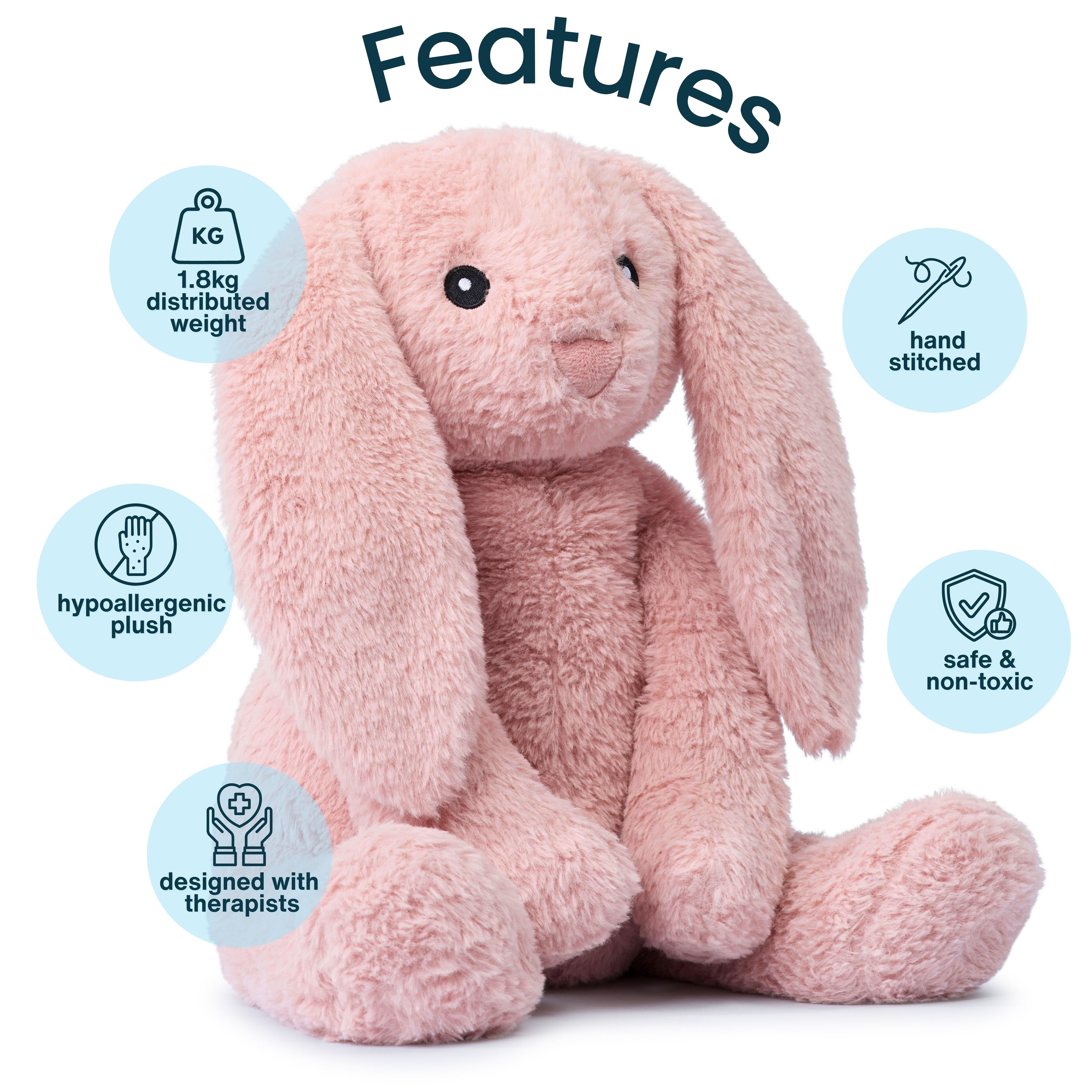 Weighted Plush Toys for Comfort & Support | The Cuddle Club