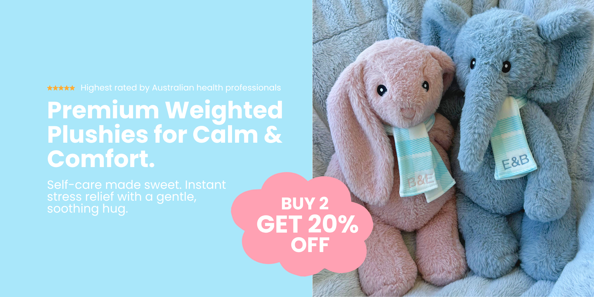 The Cuddle Club | Weighted Plushies for Comfort & Sensory Relief